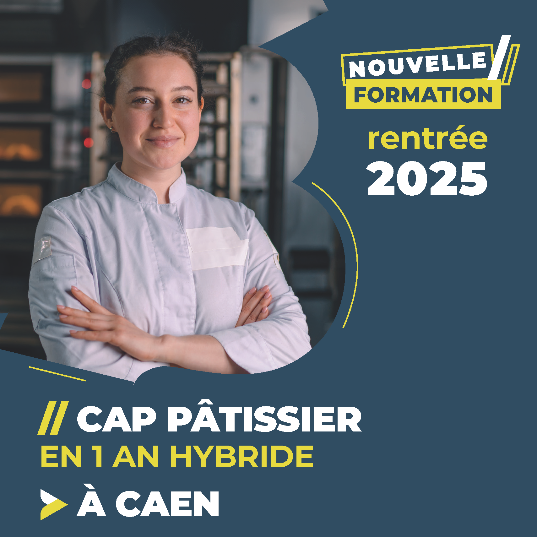 Nouvelle formation : CAP Pâtisserie Hybride - CMA Normandie formation